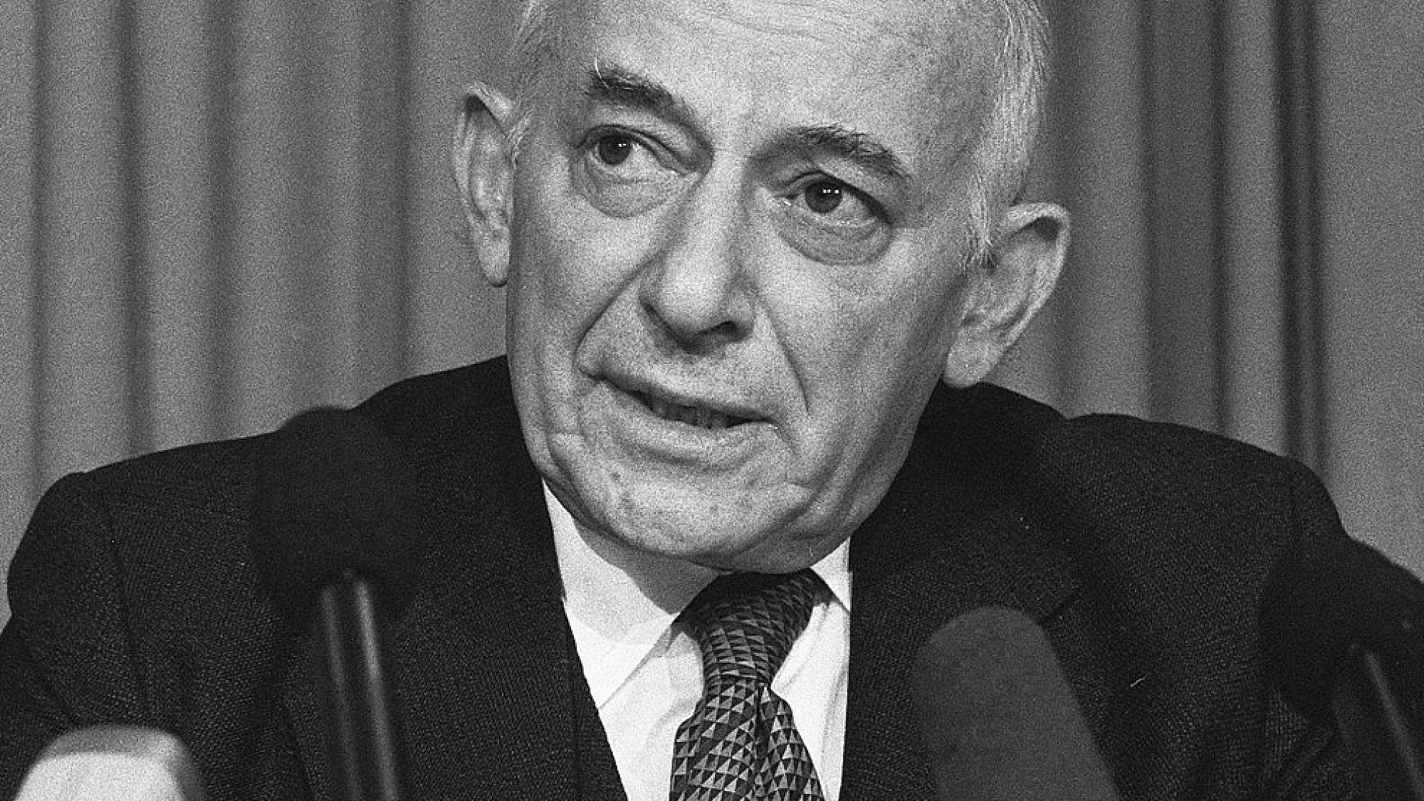 Eugene V. Rostow (1913–2002) - JNS.org