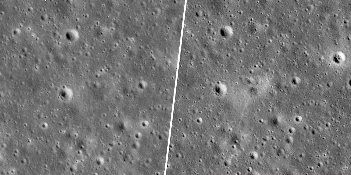 NASA releases photographs of ‘Beresheet’ lunar crash - JNS.org