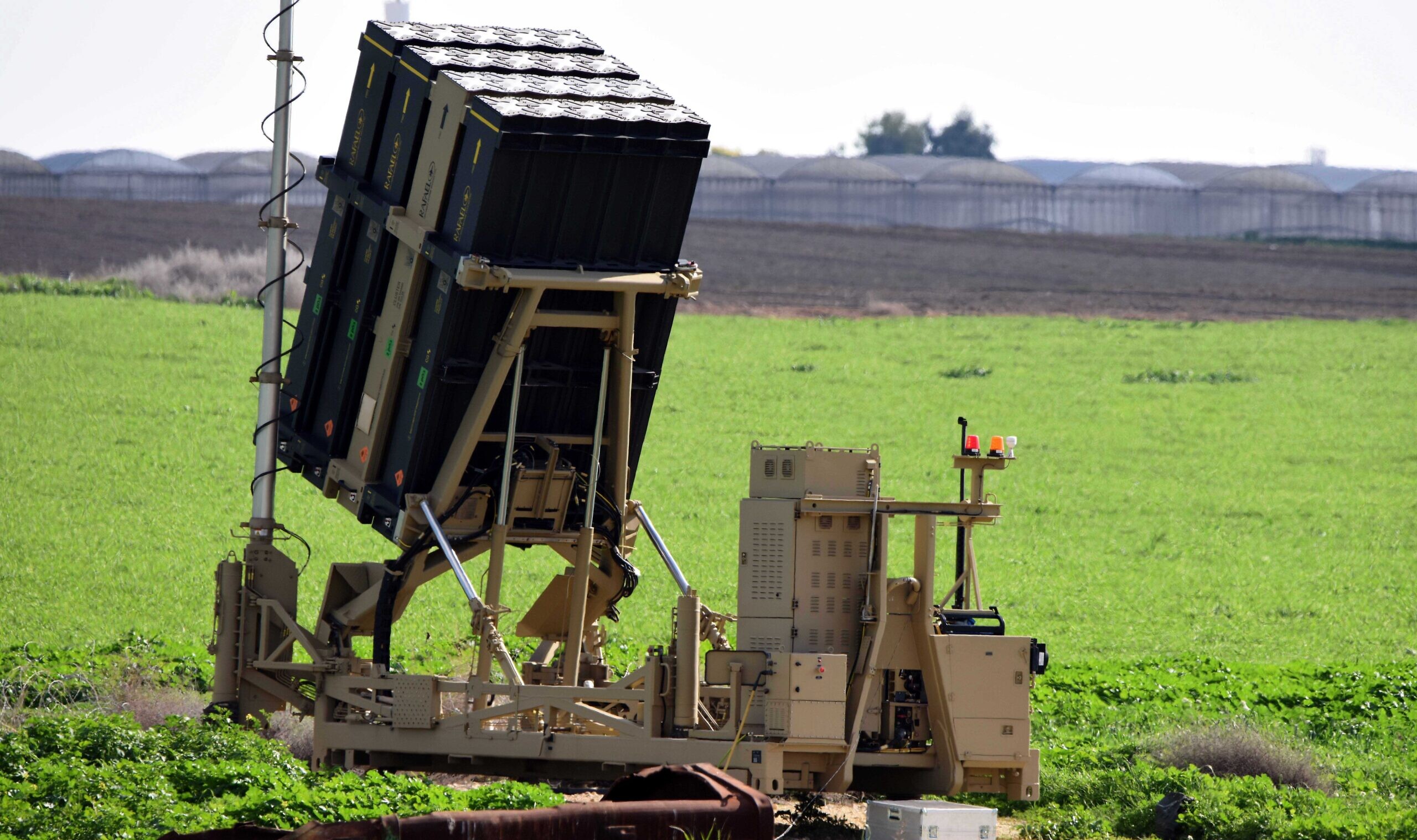 Iron Dome battery intercepts rocket launched from Gaza over Israel’s ...