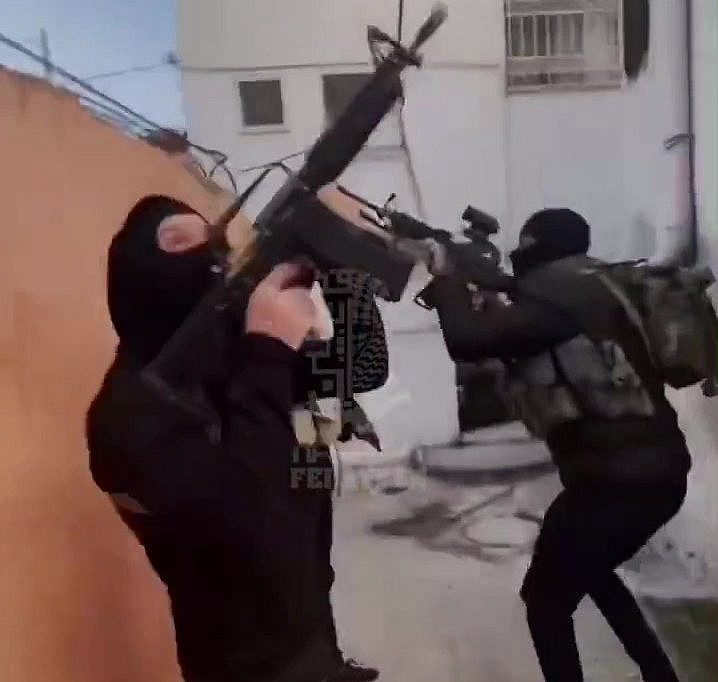 Fatah fighters practice urban combat in Jenin - JNS.org