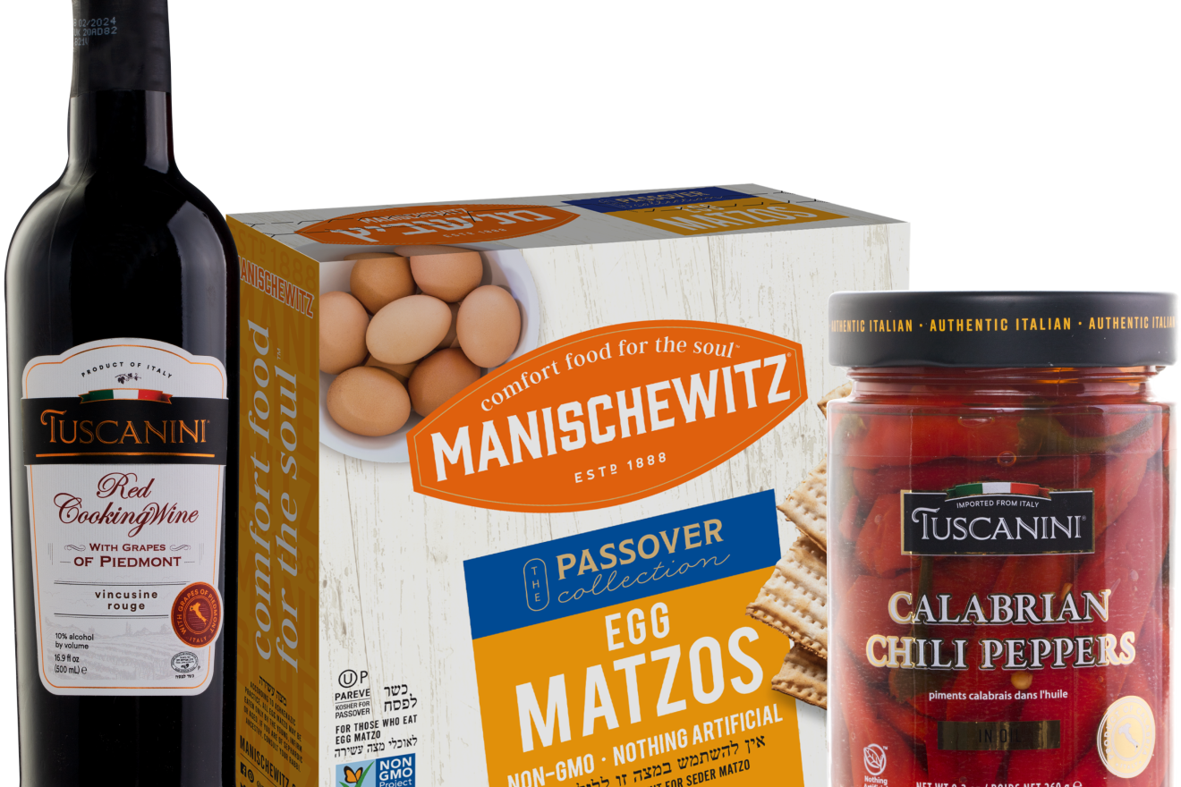 In time for Passover, new kosher products from Manischewitz, Tuscanini ...