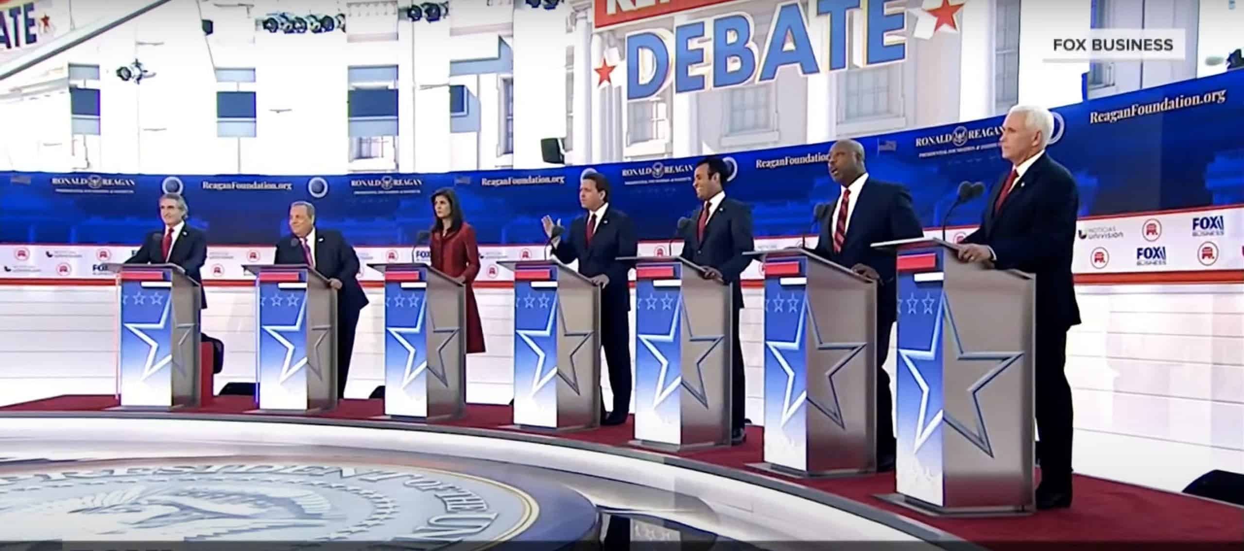 In second Republican debate, candidates talk crime, education ...