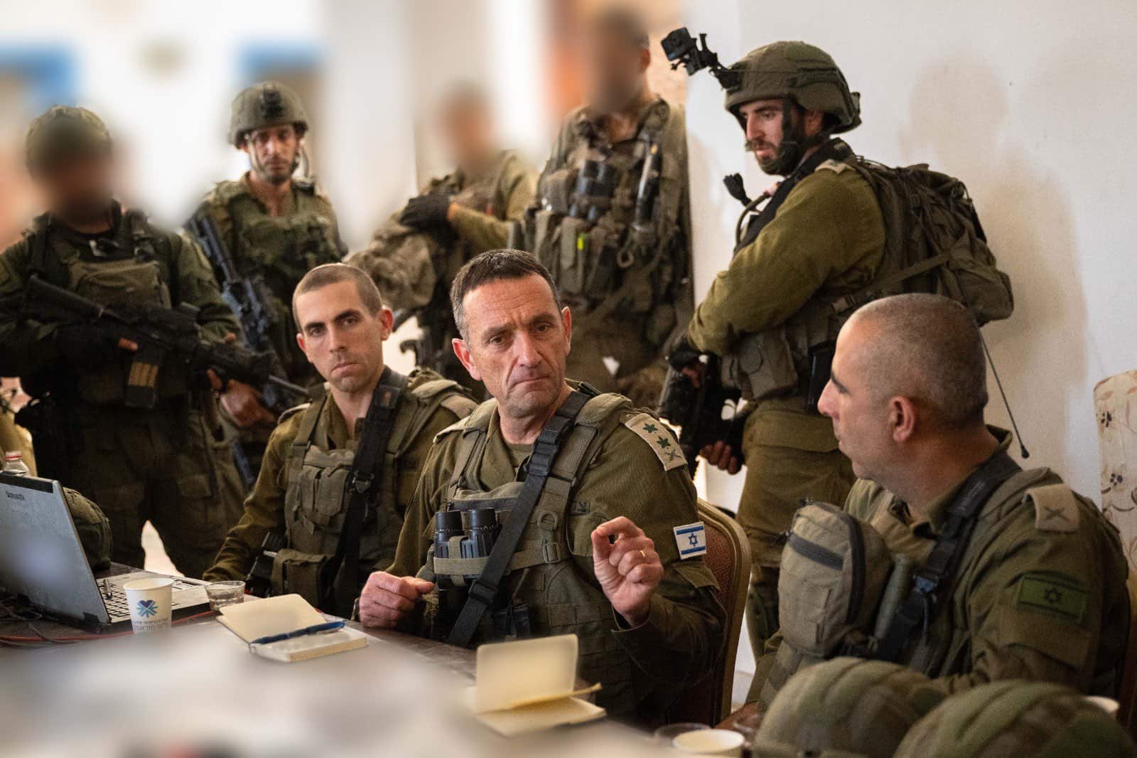 IDF chief visits soldiers in Gaza - JNS.org