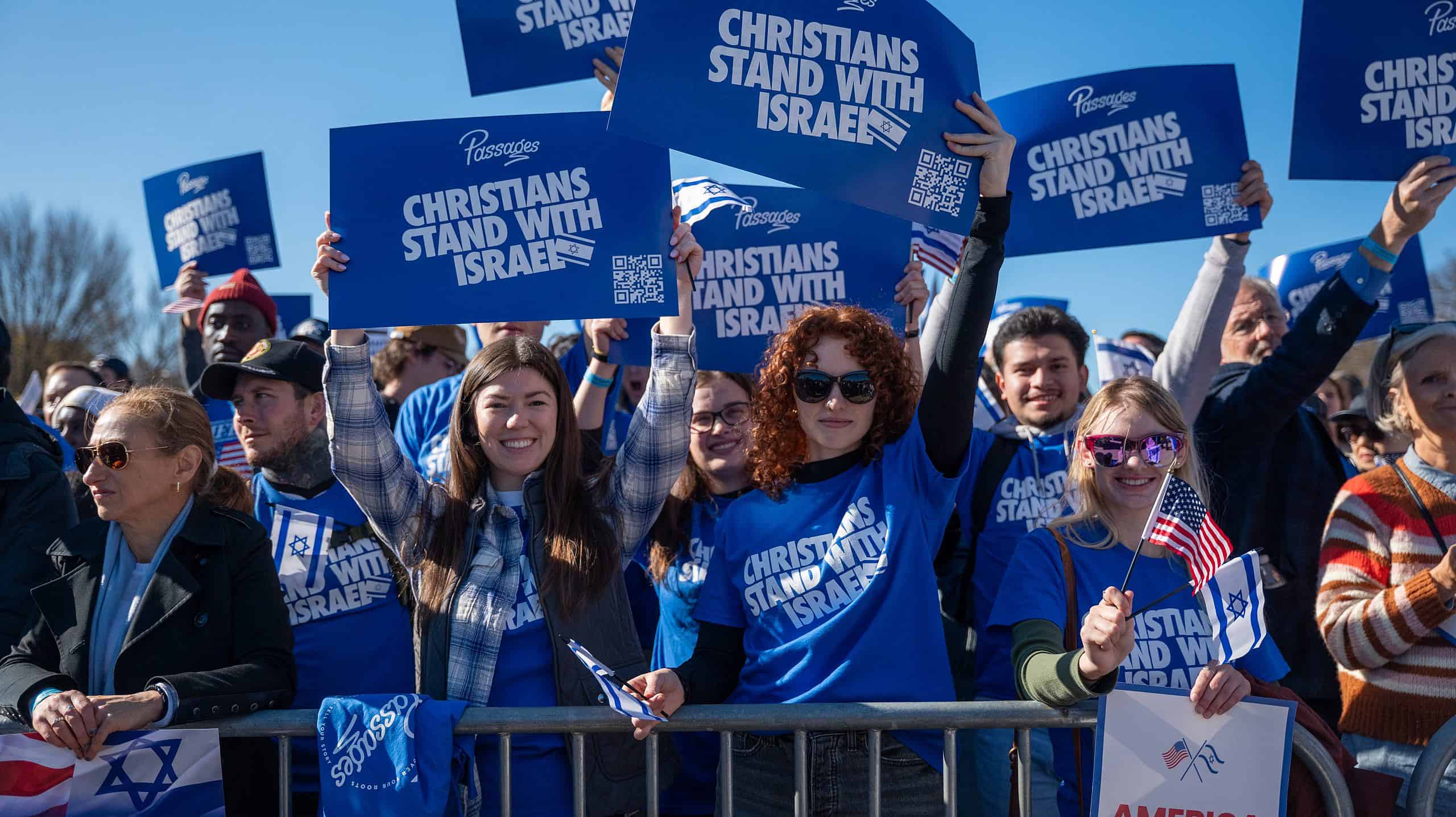 700 Christian students join DC rally to stand with Israel - JNS.org