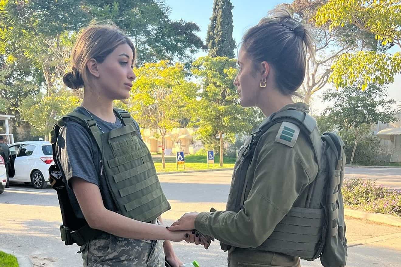 Former Miss Iraq tours Kfar Aza on solidarity trip to Israel - JNS.org