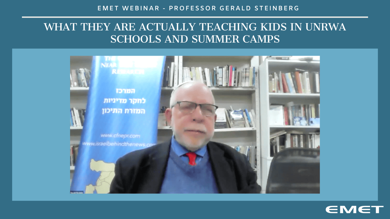 What they are teaching kids in UNRWA schools and summer camps - JNS.org