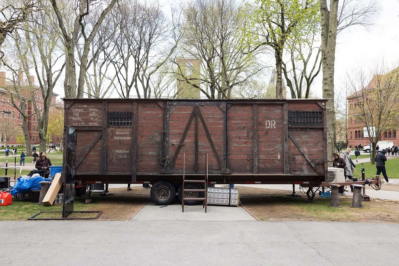 Holocaust cattle car exhibit coming to National Mall, timed to Yom ...