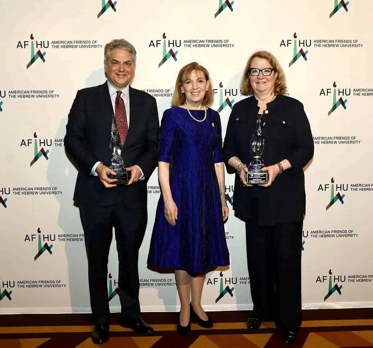 AFHU presents George A. Katz Torch of Learning awards - JNS.org