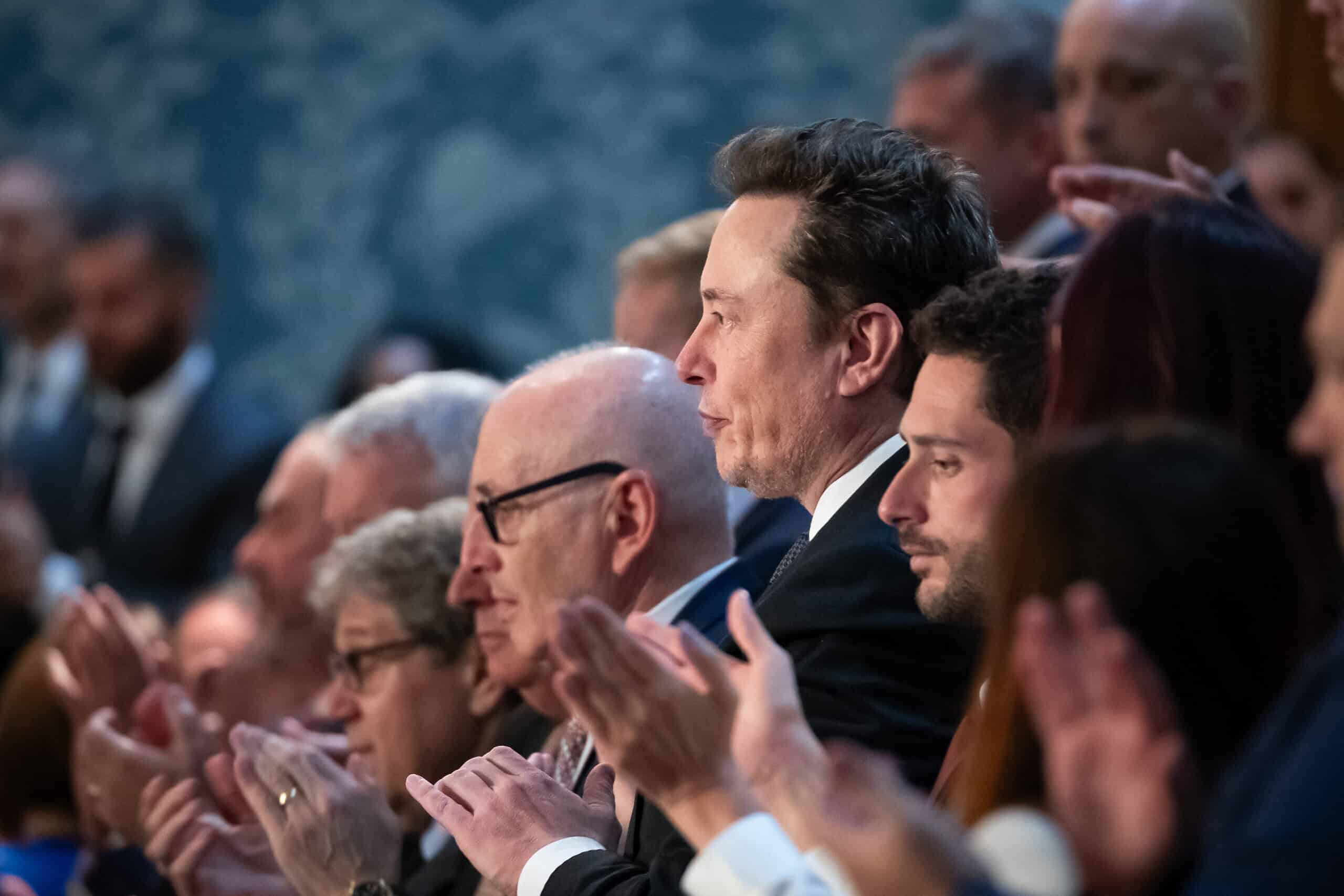 Elon Musk attended Netanyahu’s speech to Congress as his guest - JNS.org