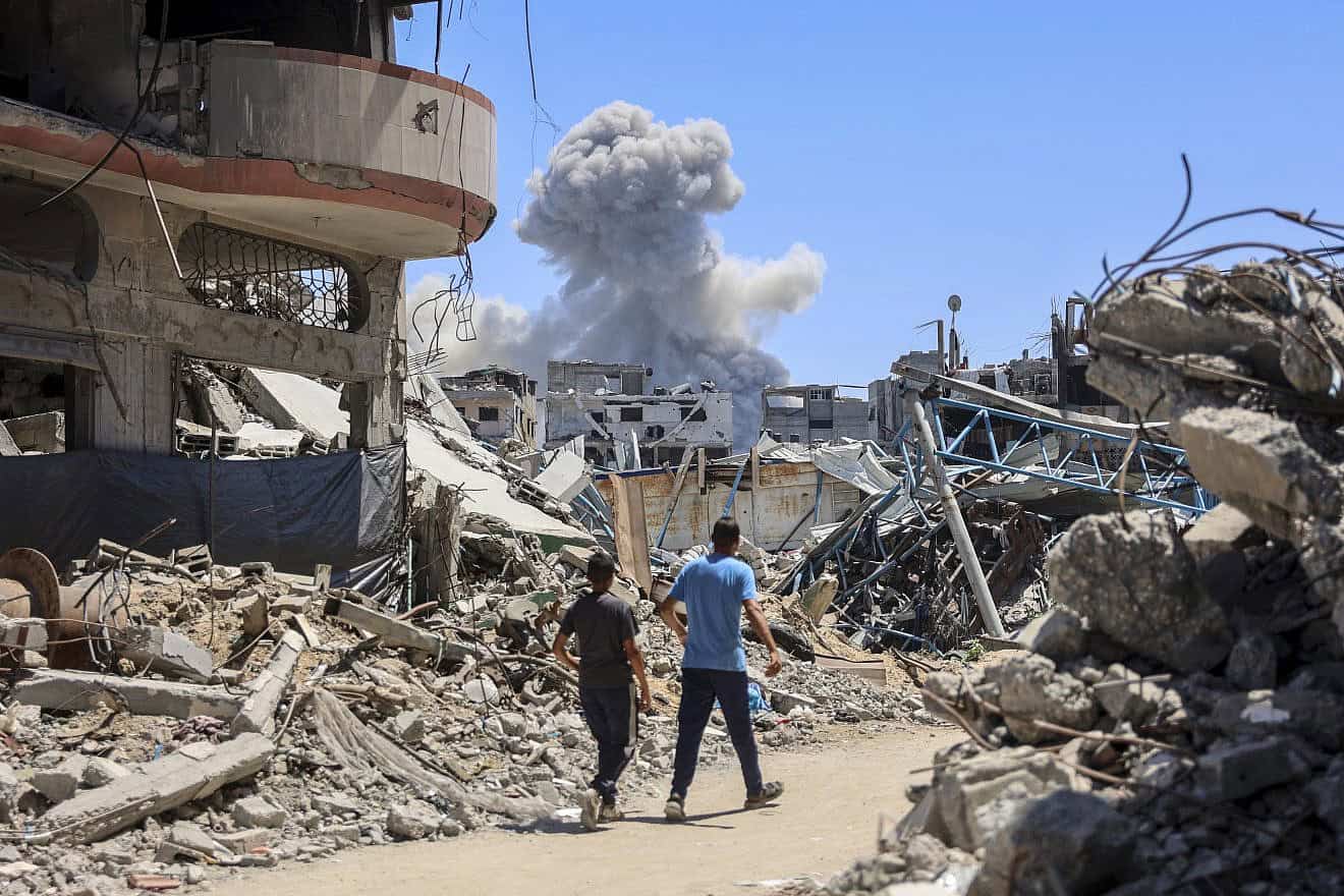 IAF strikes Hamas command center in former Gaza City hospital - JNS.org