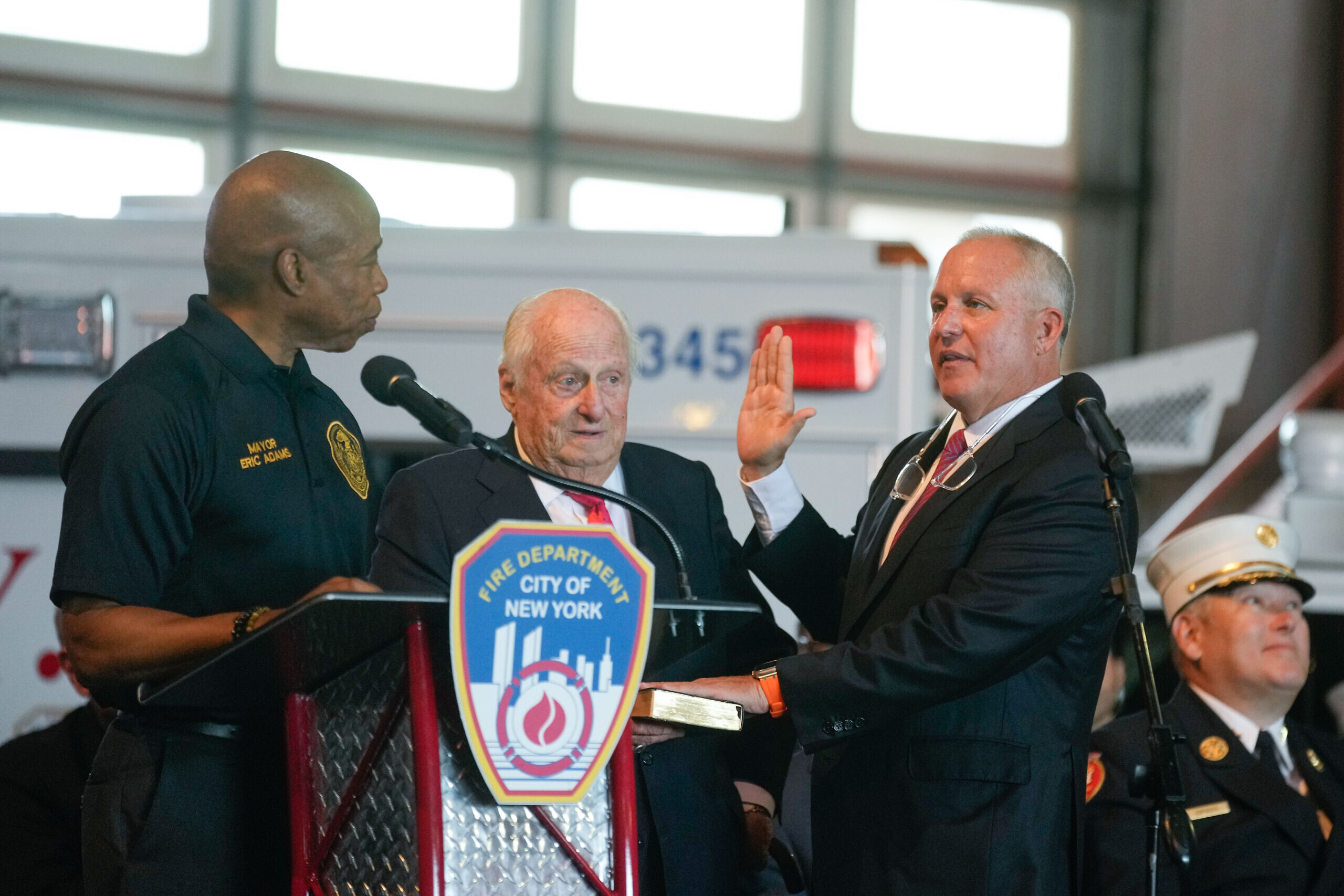 ‘On the Bible on which you were bar mitzvahed’: New NYC fire chief ...