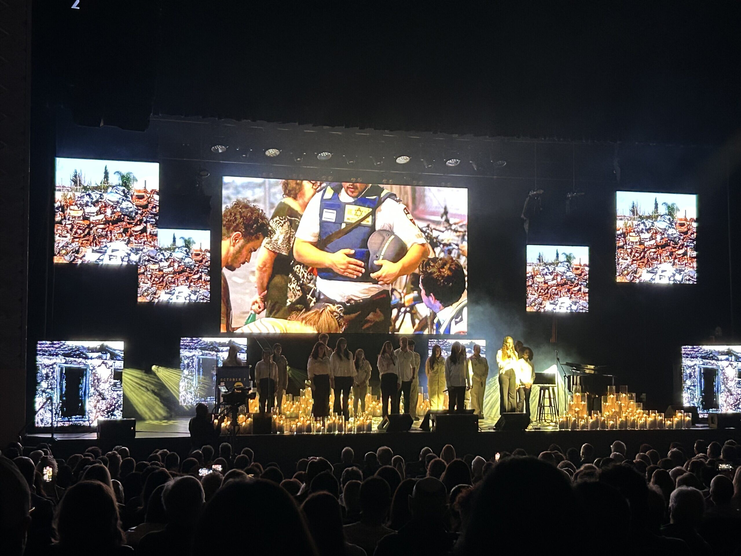 Oct. 7 memorial in Los Angeles draws 2,000 - JNS.org