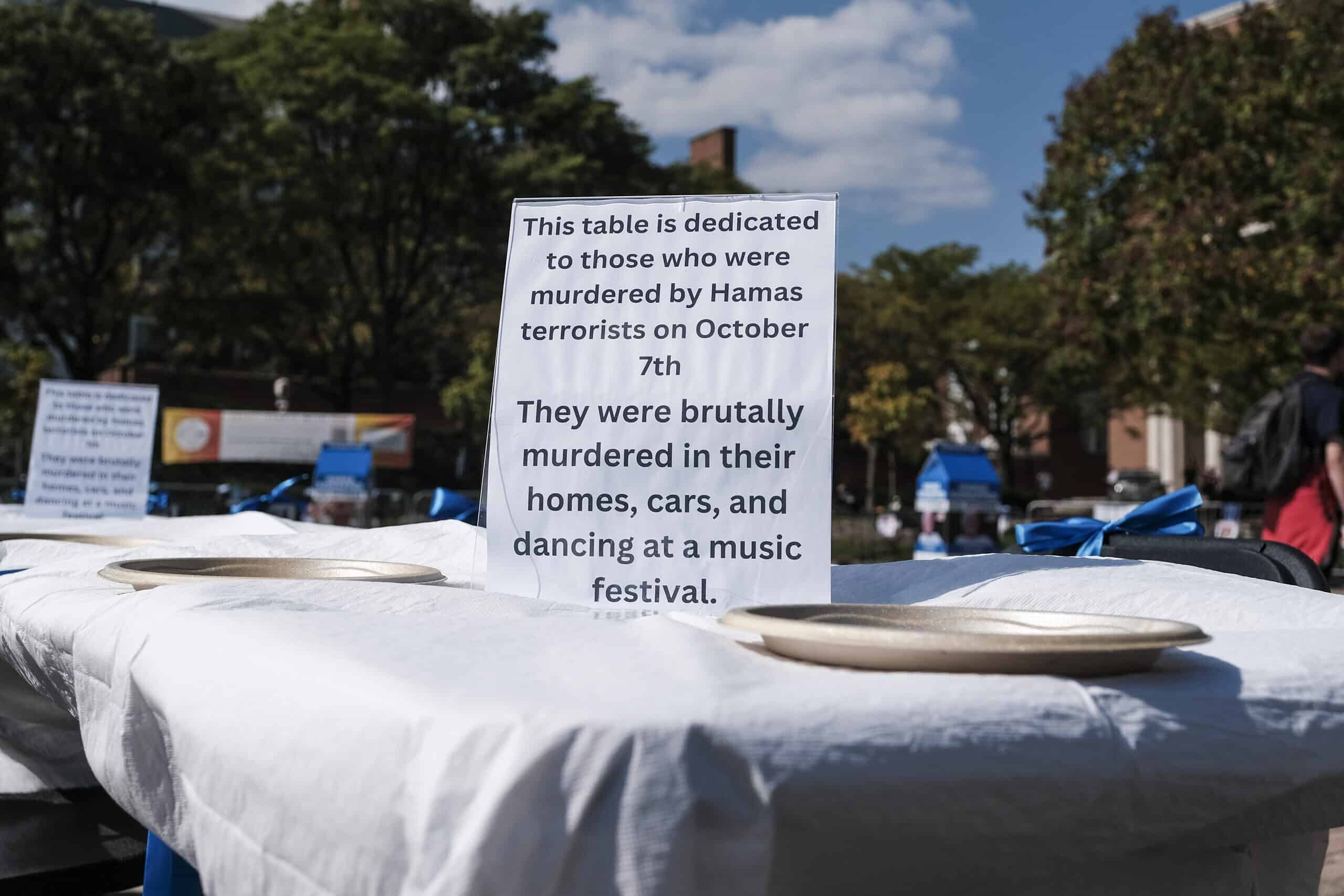 University of Maryland Hillel holds Oct. 7 vigil hours after rally by ...